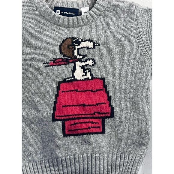 GAP | Shirts & Tops | Gap X Peanuts Snoopy Red Baron Dog Sweater 3 ...